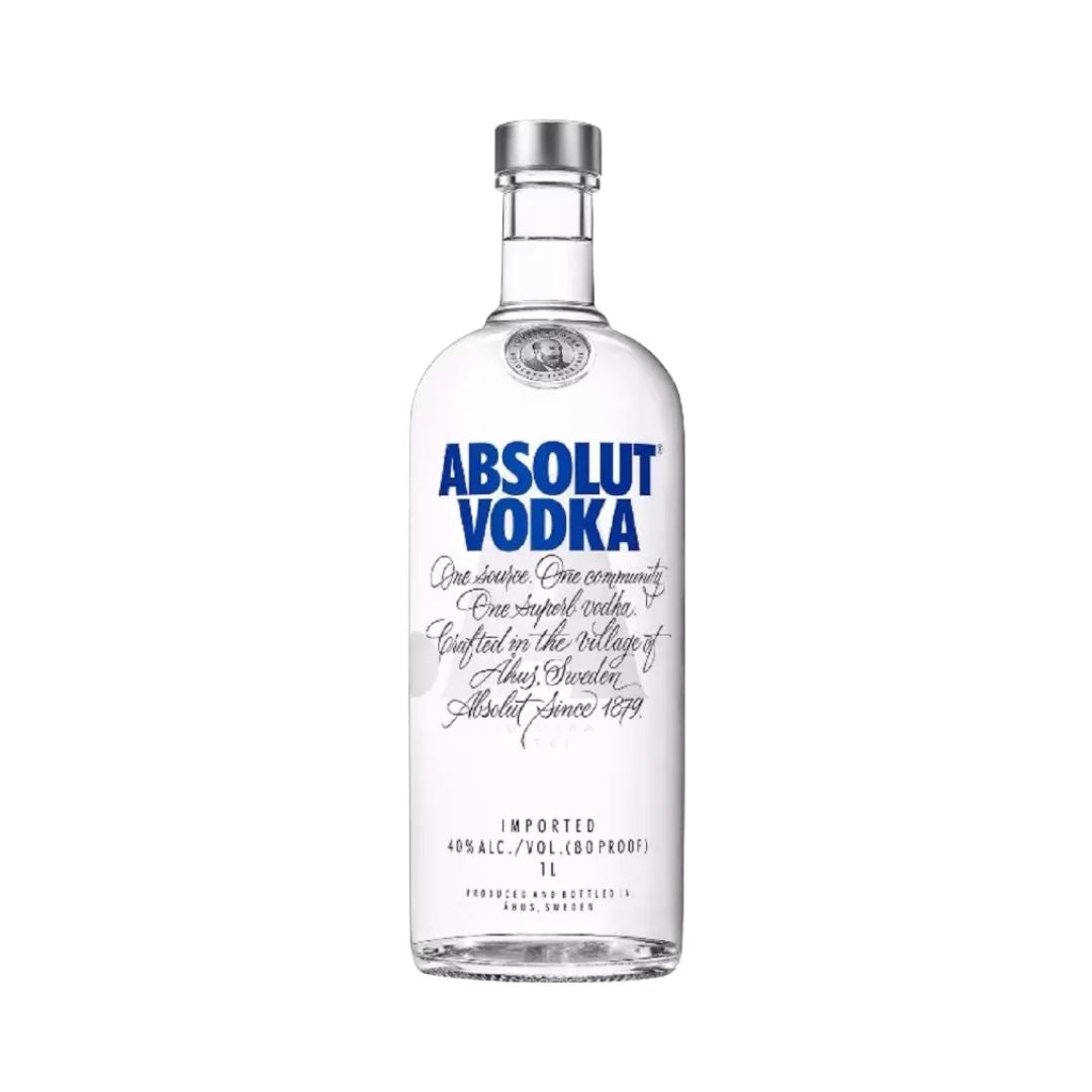 Vodka Absolut Azul 1000 ml – La Tahona Licoreria